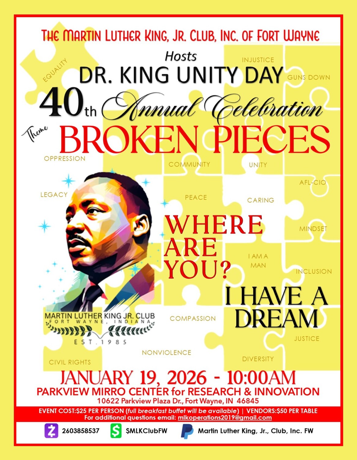 Dr. King Unity Day 40th Annual Celebration - Rhythm and Praise 94.1